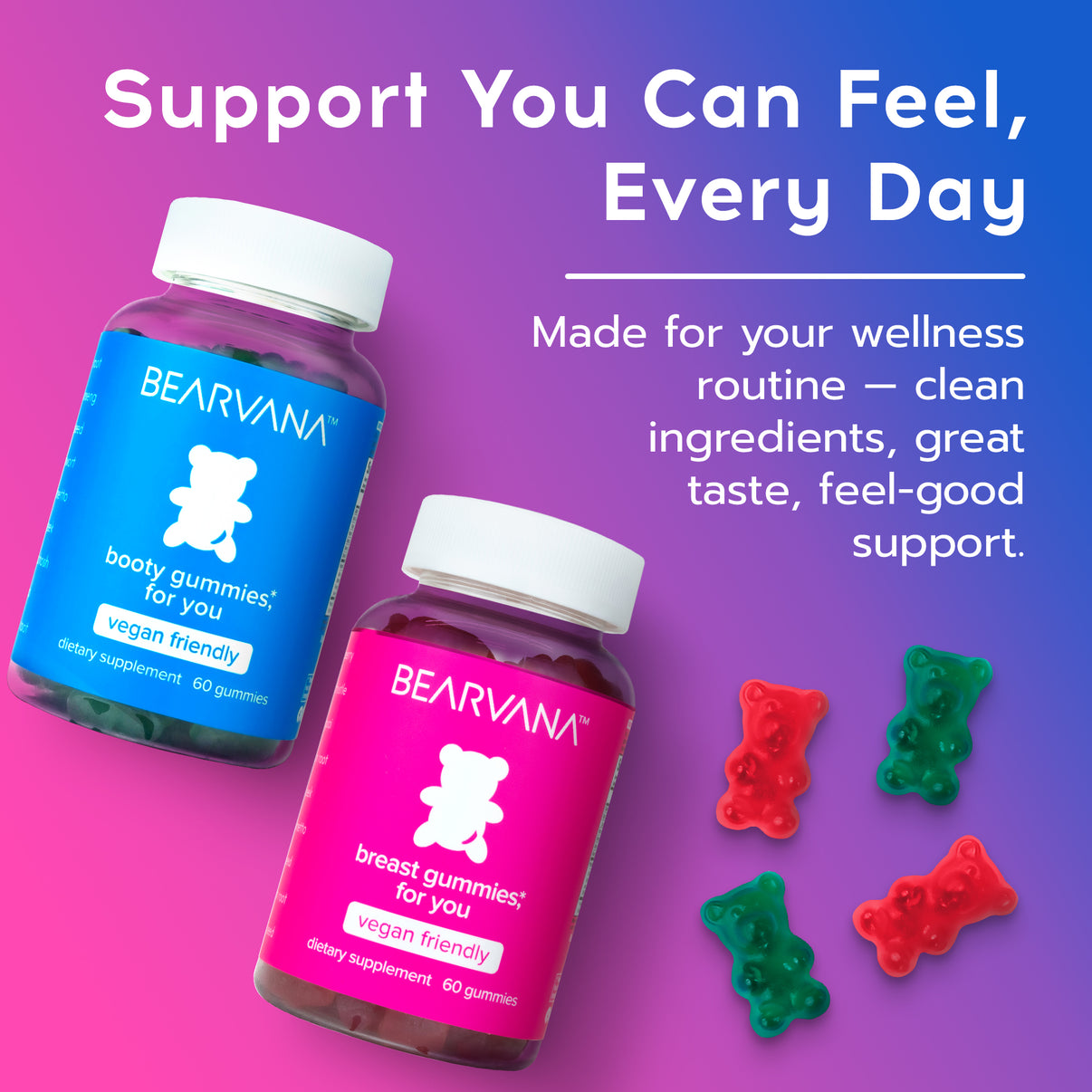 BEARVANA- Combo 2 Pack - 1 Month Supply